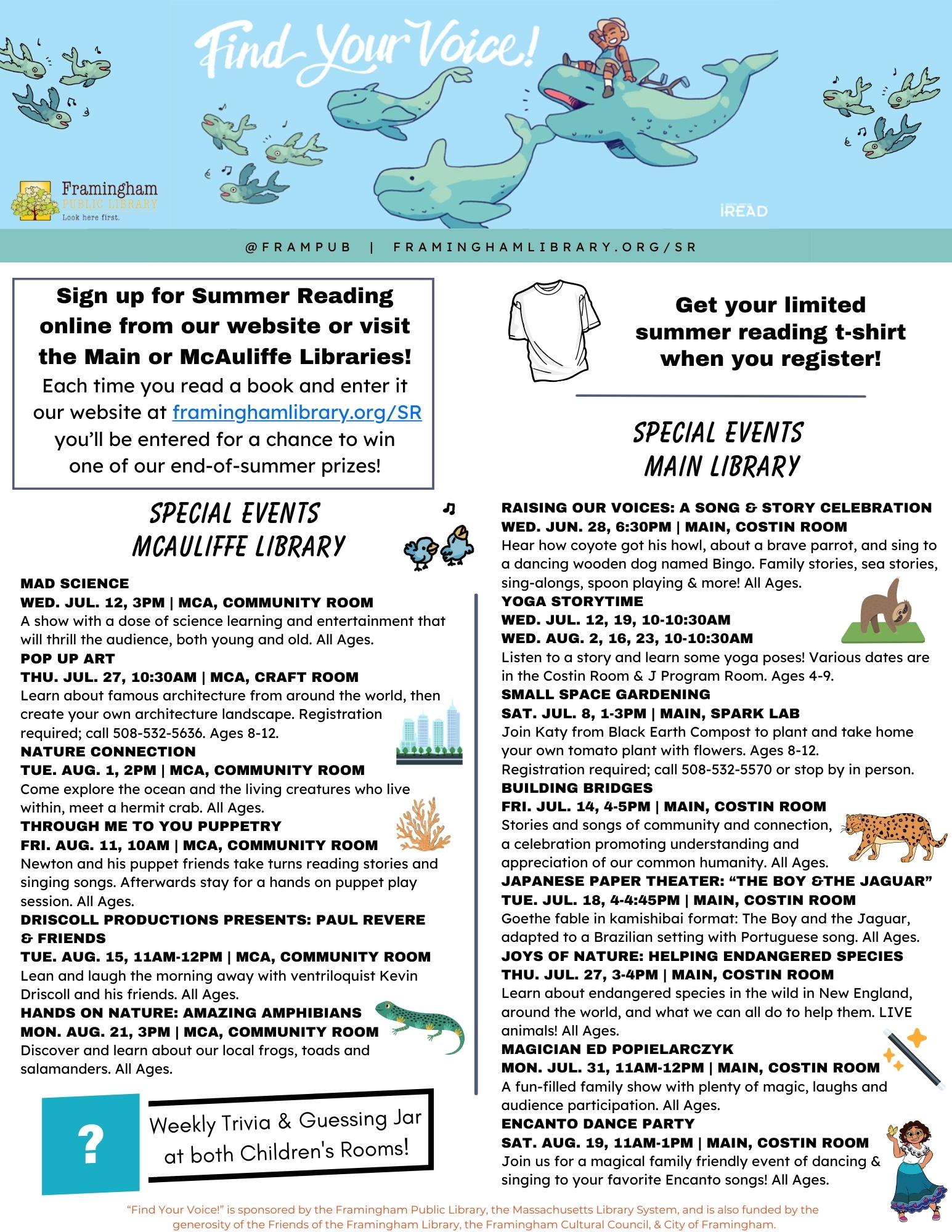 Kids | Kids & Teens | Framingham Public Library